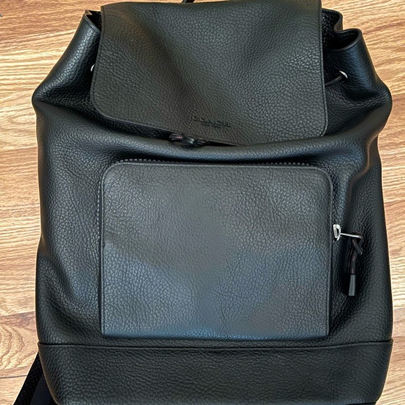 Coach | Bags | Coach Leather Backpack | Poshmark